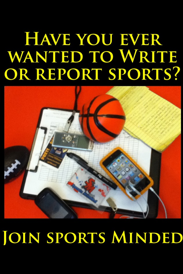 Want to write? | Sports Minded